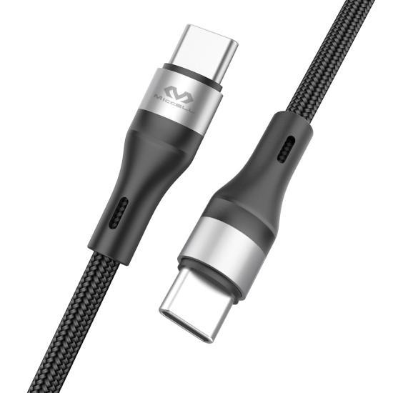 Insumax - CABLE MICCELL TIPO C A TIPO C MALLADO PREMIUM 60W 1M VQ-D134