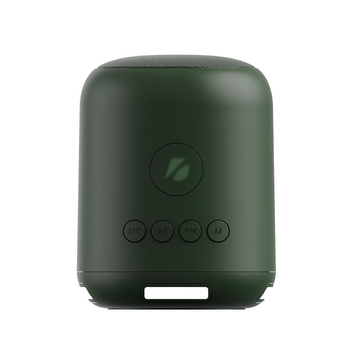 Insumax - PARLANTE KTS BT/USB/SD/FM 8*8*10 CM KTS-1635 VERDE OSCURO