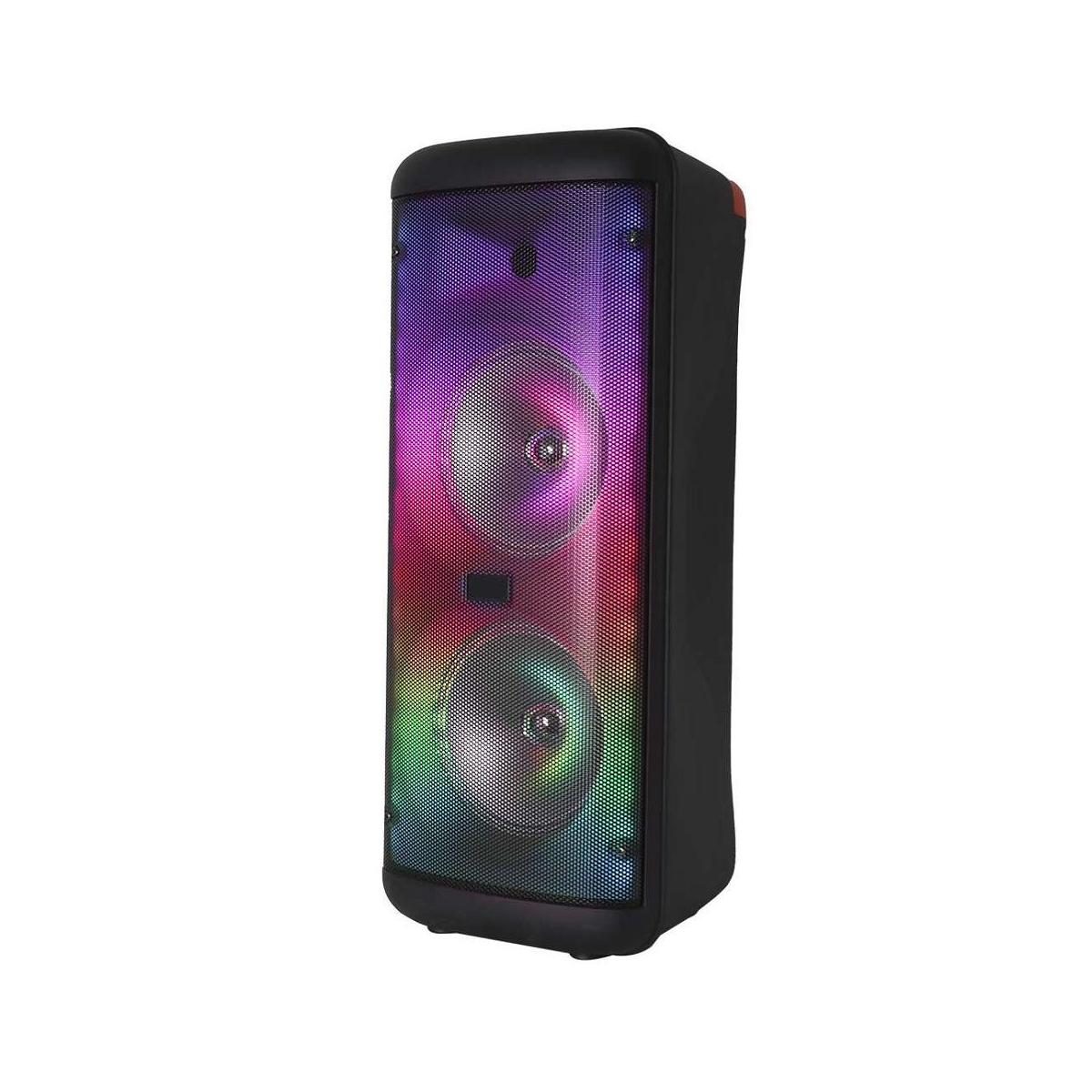 Insumax - PARLANTE KTS DOBLE X 8" BT/USB/SD/FM C/ MICROFONO KTS-1626